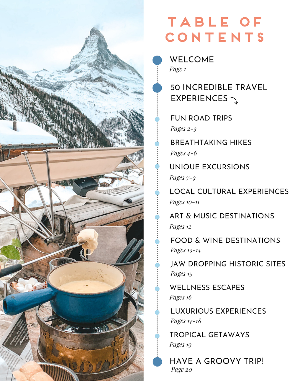 50 Amazing Travel Experiences to Inspire Your Next Trip